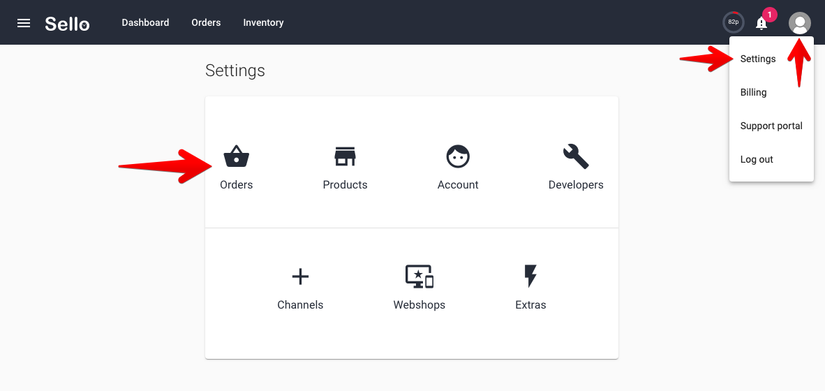 How to customize your receipt – Sello